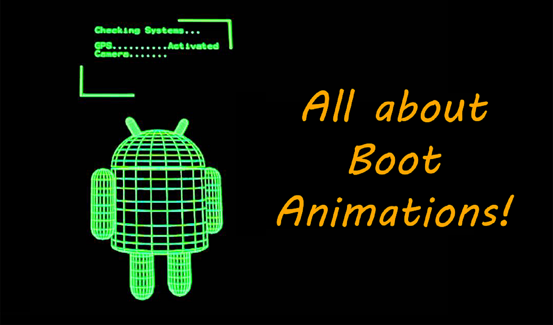 Bootanimation Android Android Bootanimation (Анимация